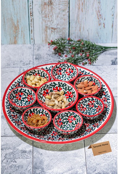 Seramik Home Seramik El Yapımı Çerezlik - Sosluk