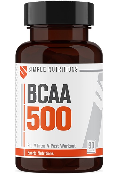 Simple Nutritions Bcaa 500 Mg 90 Tablet Simple Nutritions Bcaa 500 Mg 90 Tablet