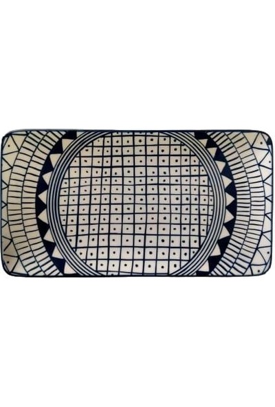 Galeri Kristal Orıent Fressy Dikdörtgen Tabak 23 cm