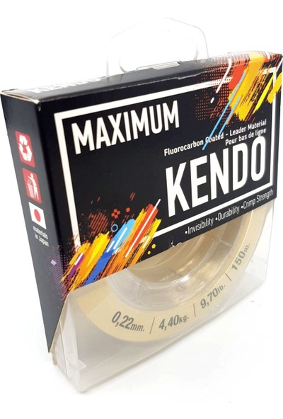 Kendo Maxımum 150 mt Şampanya Makara Misine Kendo Maxımum 150 mt Şampanya Makara Misine