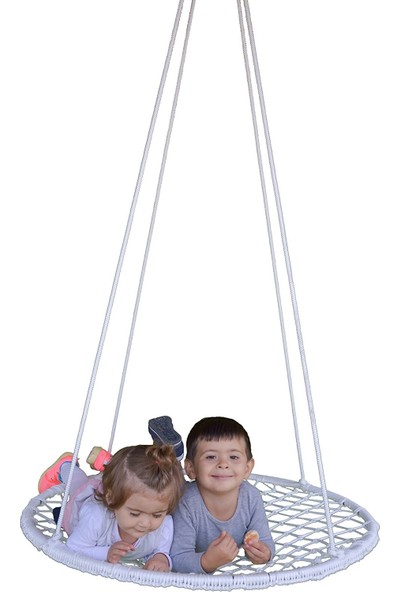 Keyif Sepeti Çocuk ve Yetişkin Yuvarlak Tavana Asılan Salıncak (Büyük Boy ) Keyif Sepeti Çocuk ve Yetişkin Yuvarlak Tavana Asılan Salıncak (Büyük Boy )