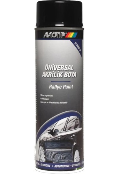 Motip Mat Siyah Sprey Boya 500 ml