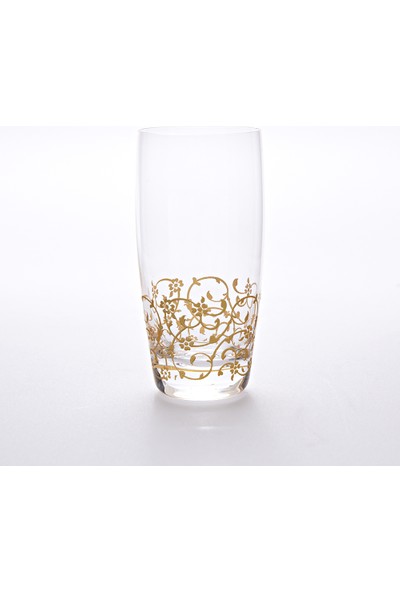 Camhare Sarmaşık Altın 6 Lı Meşrubat Bardağı 12618