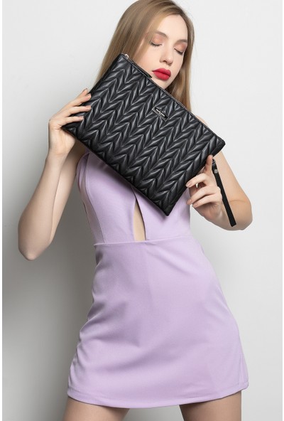 Marie Claire Siyah Kadın Portföy Çantası Gladis MC222106308