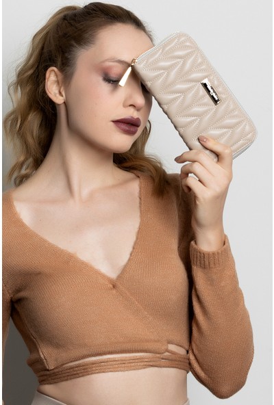 Marie Claire Bej Kadın Cüzdan Cristina MC222307305 Marie Claire Bej Kadın Cüzdan Cristina MC222307305