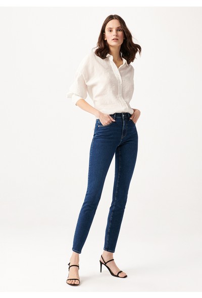 Mavi Elsa Koyu Mavi Gold Jean Pantolon