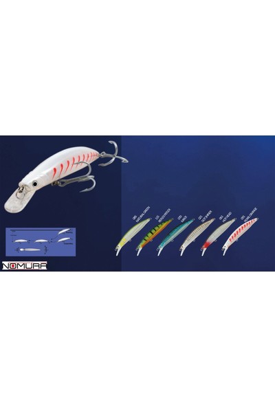 Nomura Saltyl Floating 10CM 14GR Suni Yem Nomura Saltyl Floating 10CM 14GR Suni Yem