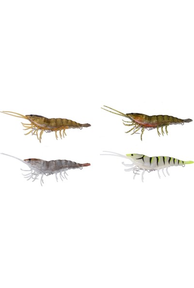 Savage Gear 3D Hybrid Shrimp 10 cm 17 gr S Suni Yem Savage Gear 3D Hybrid Shrimp 10 cm 17 gr S Suni Yem