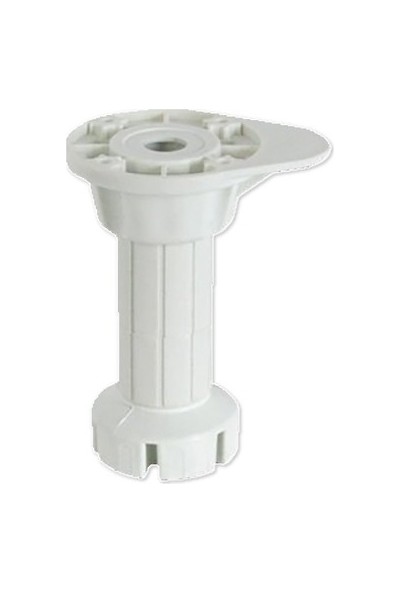 Ormaxx Baza Ayağı 10-15 cm Ayarlı Beyaz 1.kalite