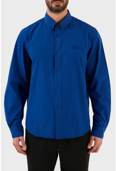 Kenzo Pamuklu Düğmeli Yaka Uzun Kollu Gömlek Erkek Gömlek Fc5 5CH400 1la 74 Kenzo Pamuklu Düğmeli Yaka Uzun Kollu Gömlek Erkek Gömlek Fc5 5CH400 1la 74