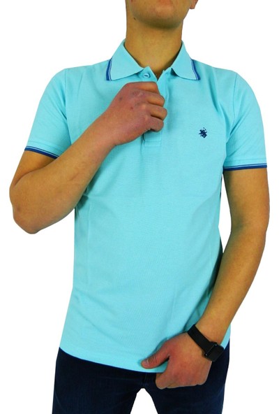 Erkek Büyük Beden Polo Yaka Çizgili Tişört BGL-ST00496 Erkek Büyük Beden Polo Yaka Çizgili Tişört BGL-ST00496