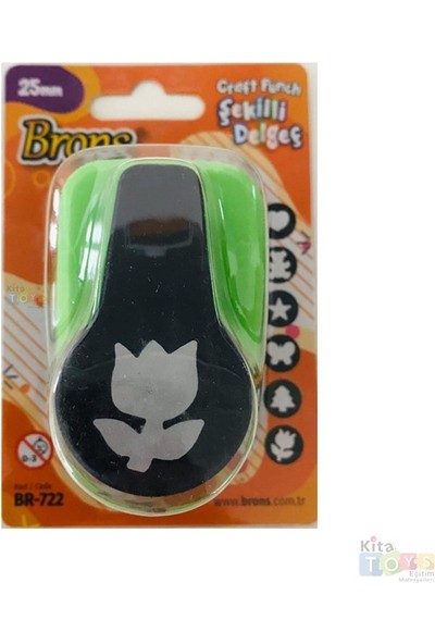 Brons Şekilli Delgeç - 25 mm - Lale BR-722