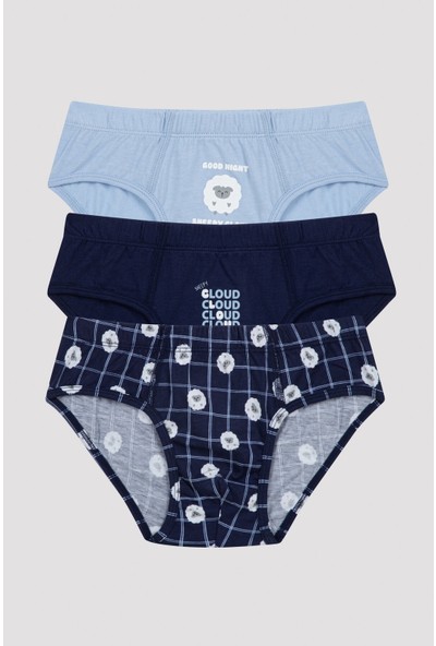 Penti Erkek Çocuk Sheepy 3lü Slip Külot