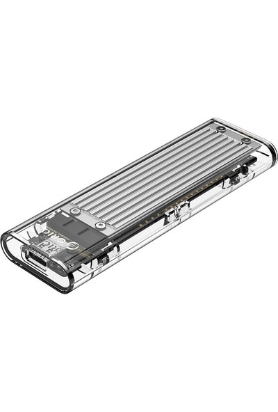 Orico Type-C Nvme M.2 SSD HDD Harddisk Kutusu, Gri, Tcm2-C3 Orico Type-C Nvme M.2 SSD HDD Harddisk Kutusu, Gri, Tcm2-C3