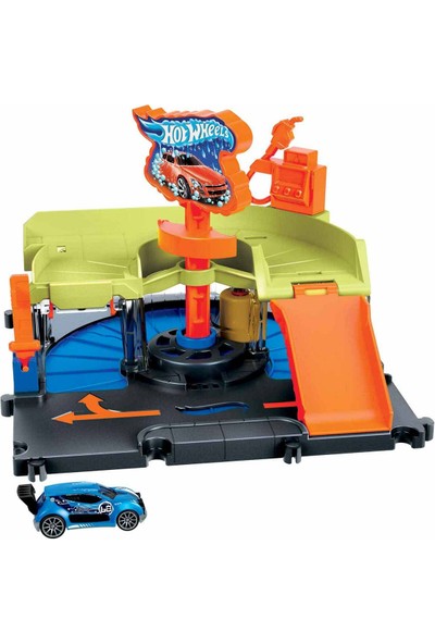Hot Wheels Şehir Hayatı Serisi HDR24 - Downtown Express Car Wash
