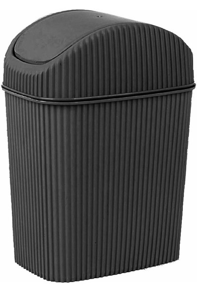 Rewel Mutfak, Banyo, Siyah Masaüstü Mini Çöp Kutusu 2,5 Litre 870021 Rewel Mutfak, Banyo, Siyah Masaüstü Mini Çöp Kutusu 2,5 Litre 870021