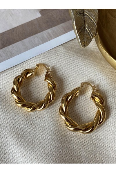 Tutti Collection Çelik Burgu Küpe Tutti Collection Çelik Burgu Küpe