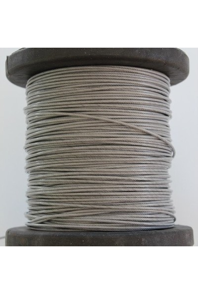 Sılverstar Naylon Kaplamalı Çelik Tel 500 Mt.