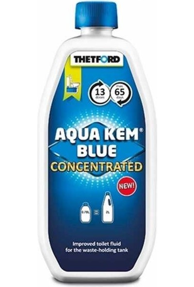 Thetford Aqua Kem Konsantre Portatif Tuvalet Kimyasalı 780ML Thetford Aqua Kem Konsantre Portatif Tuvalet Kimyasalı 780ML