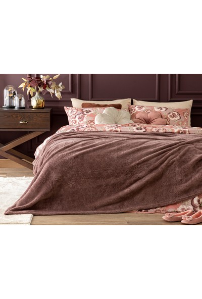 English Home Softy Wellsoft Çift Kişilik Battaniye 200 x 220 cm Sisli Leylak English Home Softy Wellsoft Çift Kişilik Battaniye 200 x 220 cm Sisli Leylak