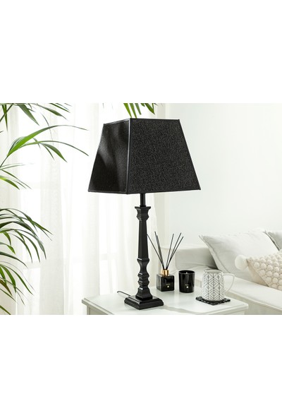English Home Andrea Abajur 30X67 cm Siyah English Home Andrea Abajur 30X67 cm Siyah