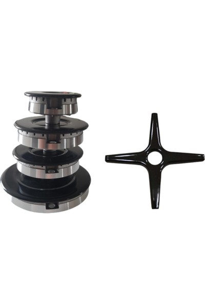 Universal Type Universal Ankastre ve Set Üstü Ocak Bek Takımı + Cezvelik Aparat 01334