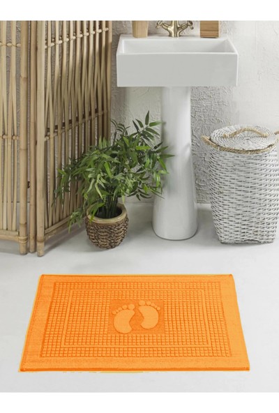 Regule Ayak Havlusu 50 x 70 cm cm Ayak Çizgili Banyo Paspası