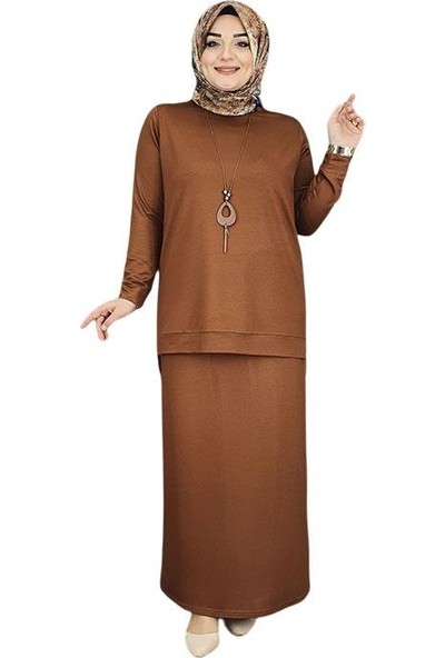 Pys Giyim Kadın Etekli Tesettür Takım