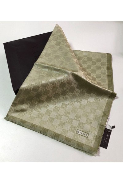 Vakko Açık Fıstık Yeşil Şal