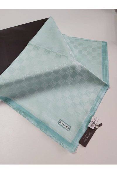 Vakko Dama Turkuaz Şal