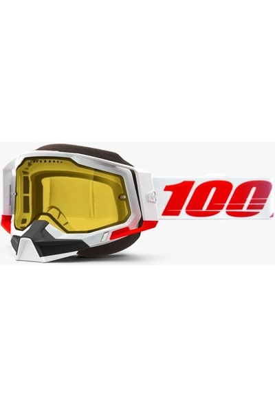 Google %100 Racecraft 2 Snow St-Kıth Yellow Lens Goggles Google %100 Racecraft 2 Snow St-Kıth Yellow Lens Goggles