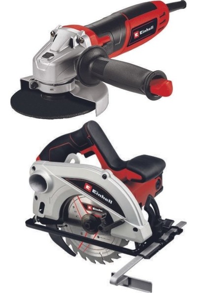 Einhell Tc-Ag 115/750 750 Watt Elektrikli Avuç Taşlama Tc-Cs 1250 Daire Testere 1250WATT Makine Seti