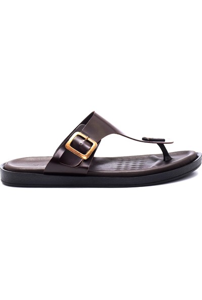 Derimod Erkek Deri Parmak Arası Terlik