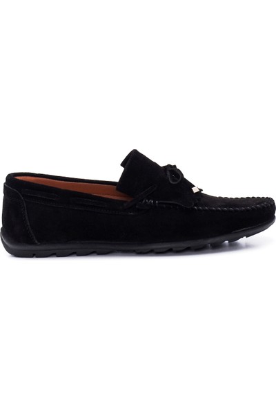 Derimod Erkek Deri Süet Loafer