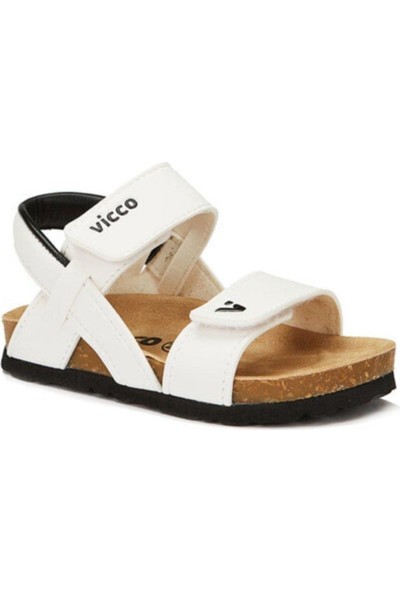 Vicco Misha Çocuk Sandalet Beyaz Vicco Misha Çocuk Sandalet Beyaz