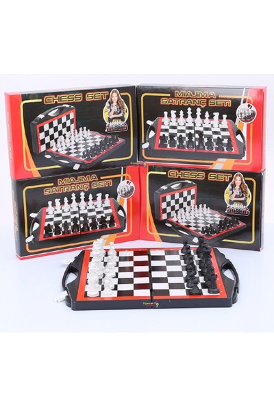 Miajima Çantalı Satranç Takımı Büyük Boy