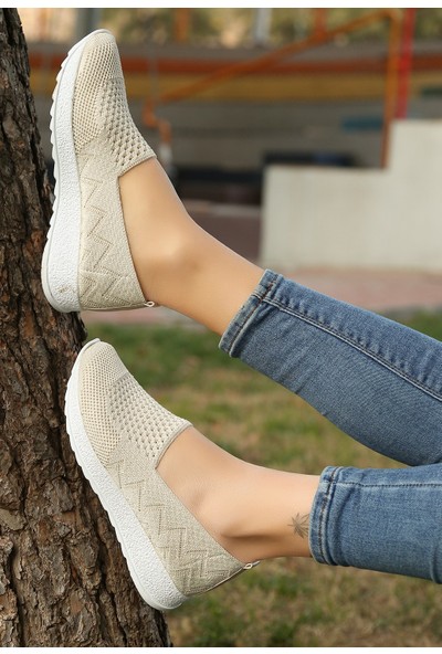 Shoecide Ten Triko Babet Ayakkabı