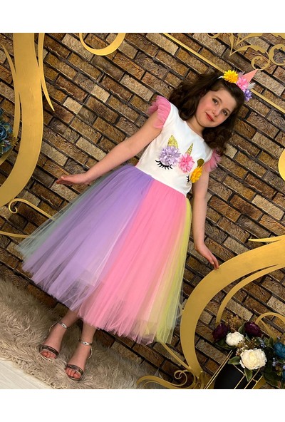 Pumpido Unicorn Elbise