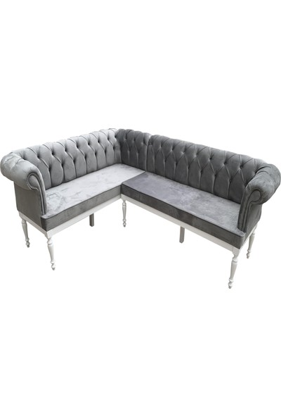 Evim-E Aksesuar Tamamı Gürgen Chester Kapitoneli Mutfak&balkon Köşe Grubu Evim-E Aksesuar Tamamı Gürgen Chester Kapitoneli Mutfak&balkon Köşe Grubu