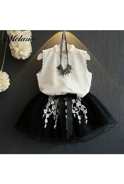 Magu Kız Çocuk Tütü Etekli Gömlekli Takım