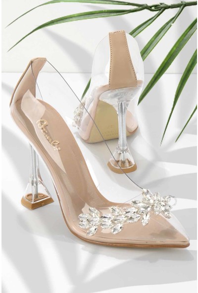 Bambi Nude Kadın Abiye Ayakkabı K01948001509