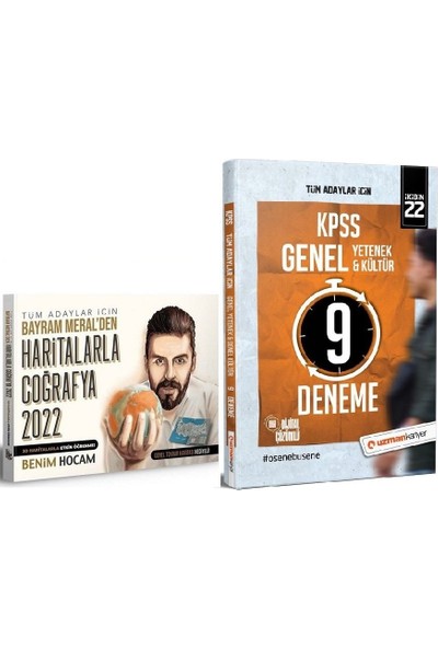Benim Hocam KPSS Haritalarla Coğrafya ve Uzman GYGK 8 Deneme 2'li Set 2022 Güncel Benim Hocam KPSS Haritalarla Coğrafya ve Uzman GYGK 8 Deneme 2'li Set 2022 Güncel