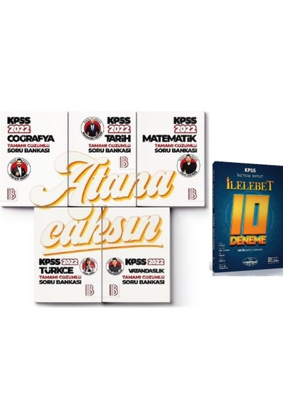 Benim Hocam KPSS GYGK Soru ve Yönerge 10 Deneme 6'lı Set 2022 Güncel Benim Hocam KPSS GYGK Soru ve Yönerge 10 Deneme 6'lı Set 2022 Güncel