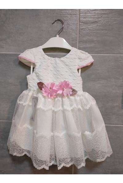 Aykon Baby Kız Çocuk Dantelli Tüllü Abiye Şık ELBİSE(1415) Aykon Baby Kız Çocuk Dantelli Tüllü Abiye Şık ELBİSE(1415)