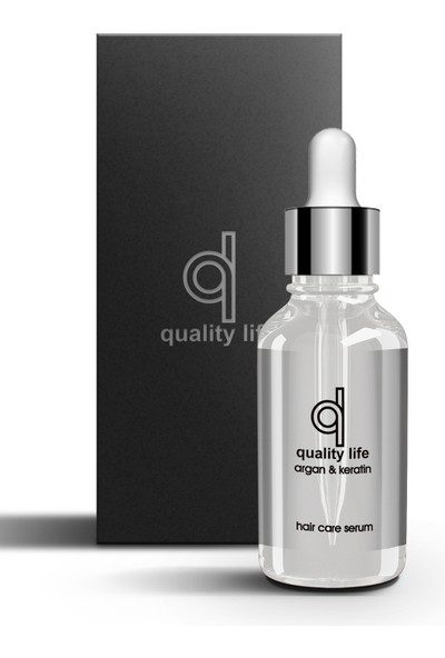 Quality Life Argan ve Keratin Saç Serumu (Aşırı Yıpranmış ve Dökülen Saçlara Özel) Quality Life Argan ve Keratin Saç Serumu (Aşırı Yıpranmış ve Dökülen Saçlara Özel)