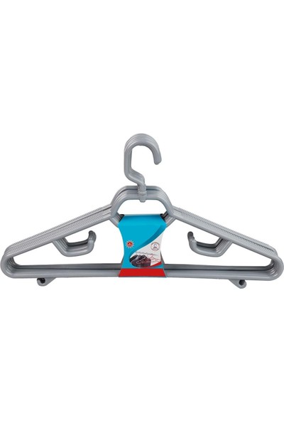 Baypack Plastik Elbise Askısı 6'lı