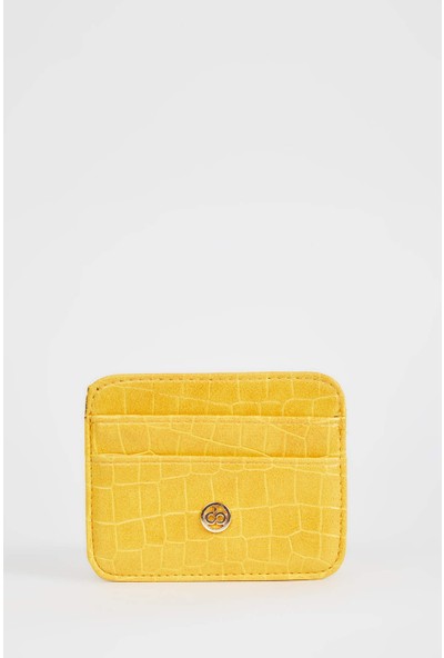 DeFacto Kadın Suni Deri Croco Kartlık W2526AZNS