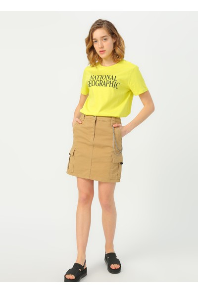 National Geographic T-Shirt, Xl, Sarı National Geographic T-Shirt, Xl, Sarı