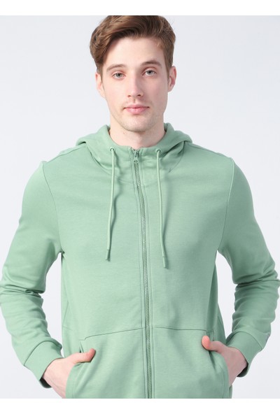 Sweaters E-Bolonya Kapüşonlu Standart Kalıp Düz Koyu Mint Erkek Sweatshirt Sweaters E-Bolonya Kapüşonlu Standart Kalıp Düz Koyu Mint Erkek Sweatshirt