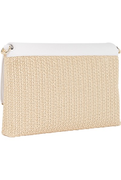 Tommy Hilfiger AW0AW117630K4 Beyaz Kadın El Çantası